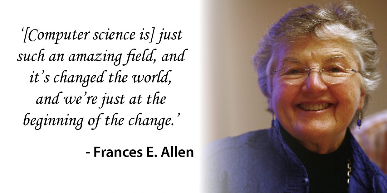Influential women in computer science « Computer Science# « Cambridge ...