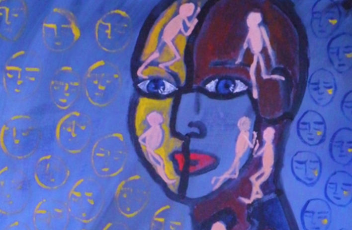 Inner Struggle Painting
