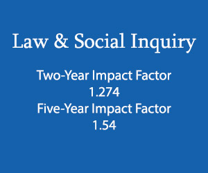Law & Social Inquiry | Cambridge Core