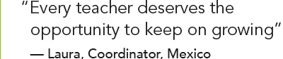 state of teacher development - quote - World of Better Learning ...