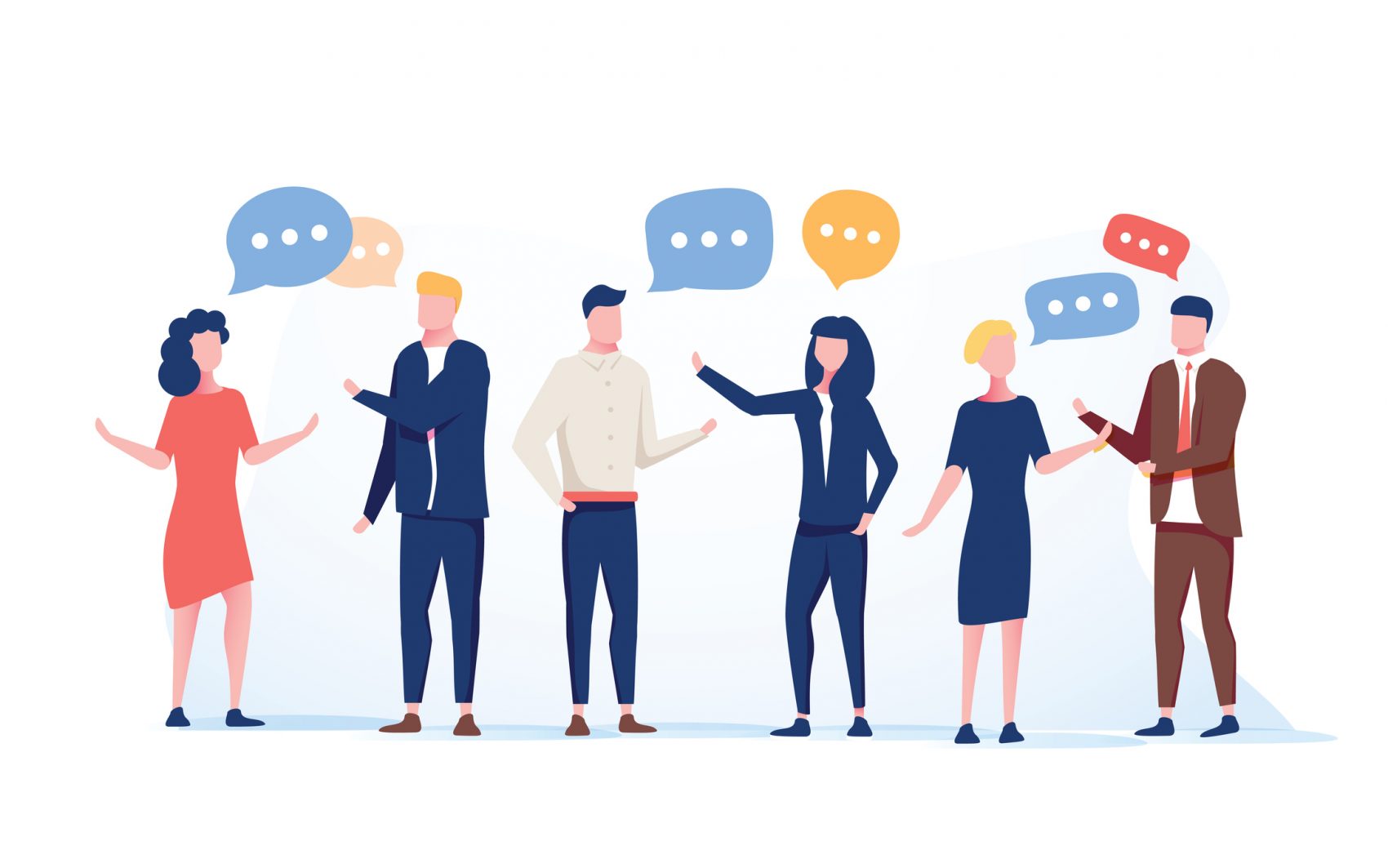 Group of people speaking fluently - World of Better Learning ...