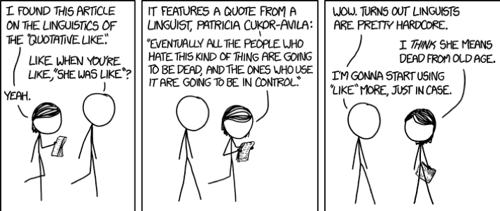 Quotative Like - World of Better Learning | Cambridge University Press