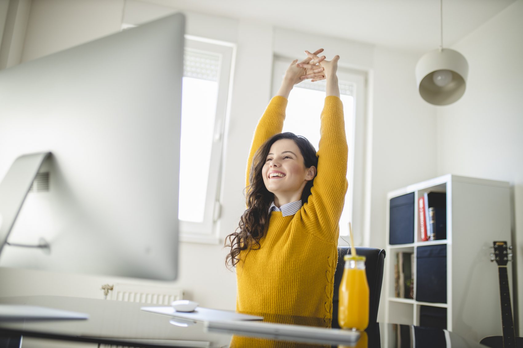 student stretching at computer - World of Better Learning | Cambridge ...