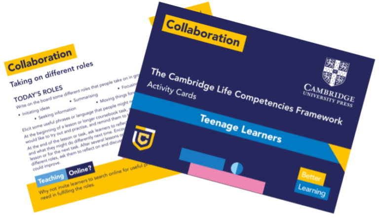 Free classroom activity cards for teenage learners | Cambridge English