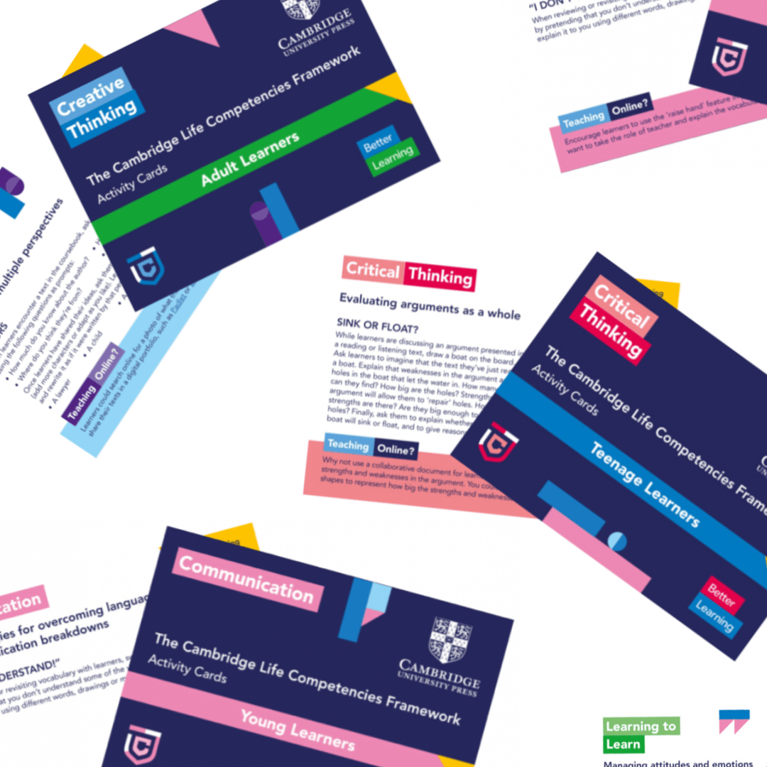 Cambridge Life Competencies: activity cards | Cambridge English