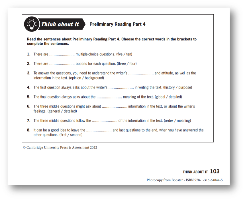 The exam journey: creating a path to success | Cambridge