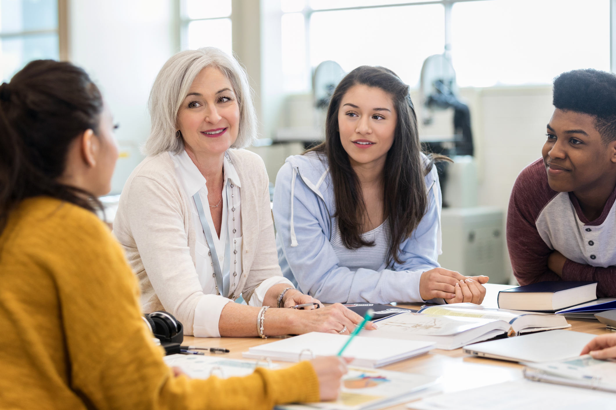 Students and teachers having a discussion | Brighter Thinking Blog ...