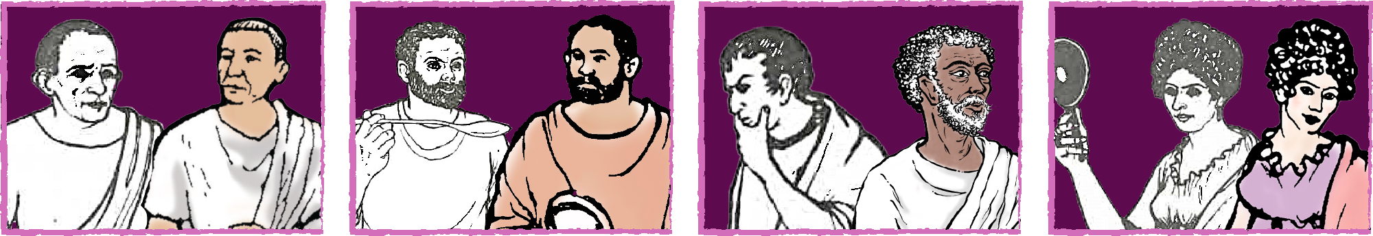 Cambridge Latin Course Story evolution