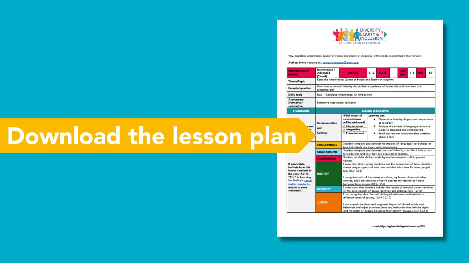 Enriching storytelling in the Latin classroom: historically responsive ...