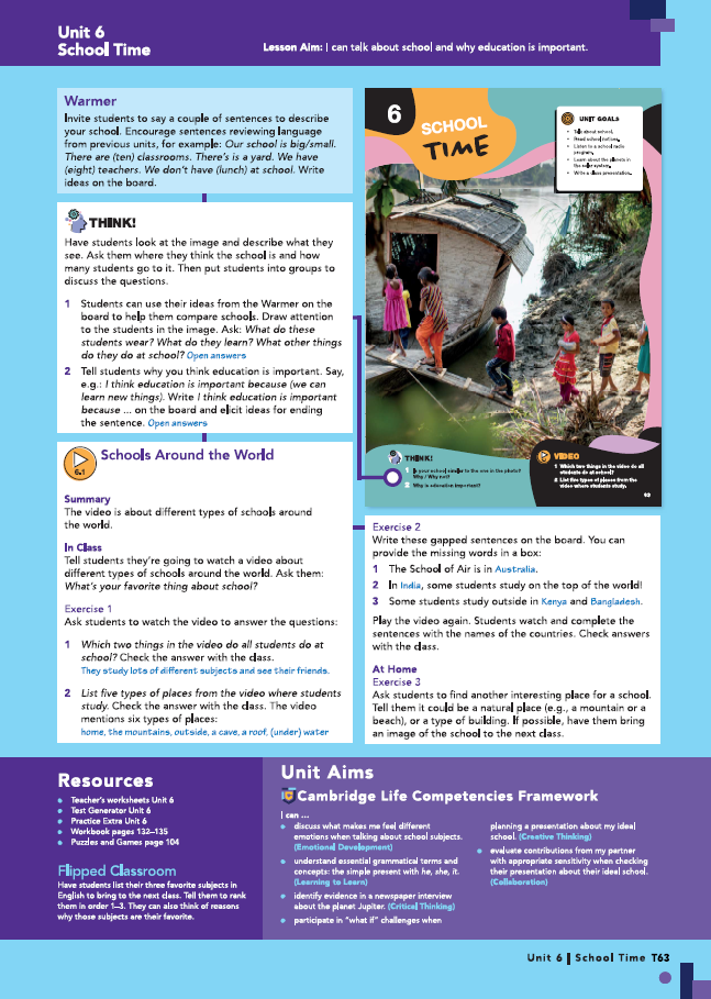 Teacher's Book | Content | Global Changer | Secondary | Cambridge ...