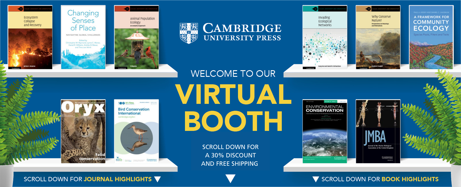 Ecological Society of America 107th Annual Meeting | Cambridge University Press